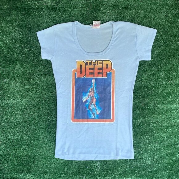 American Vintage | Shirts | Vintage 7s The Deep Shirt Movie Film Logo ...